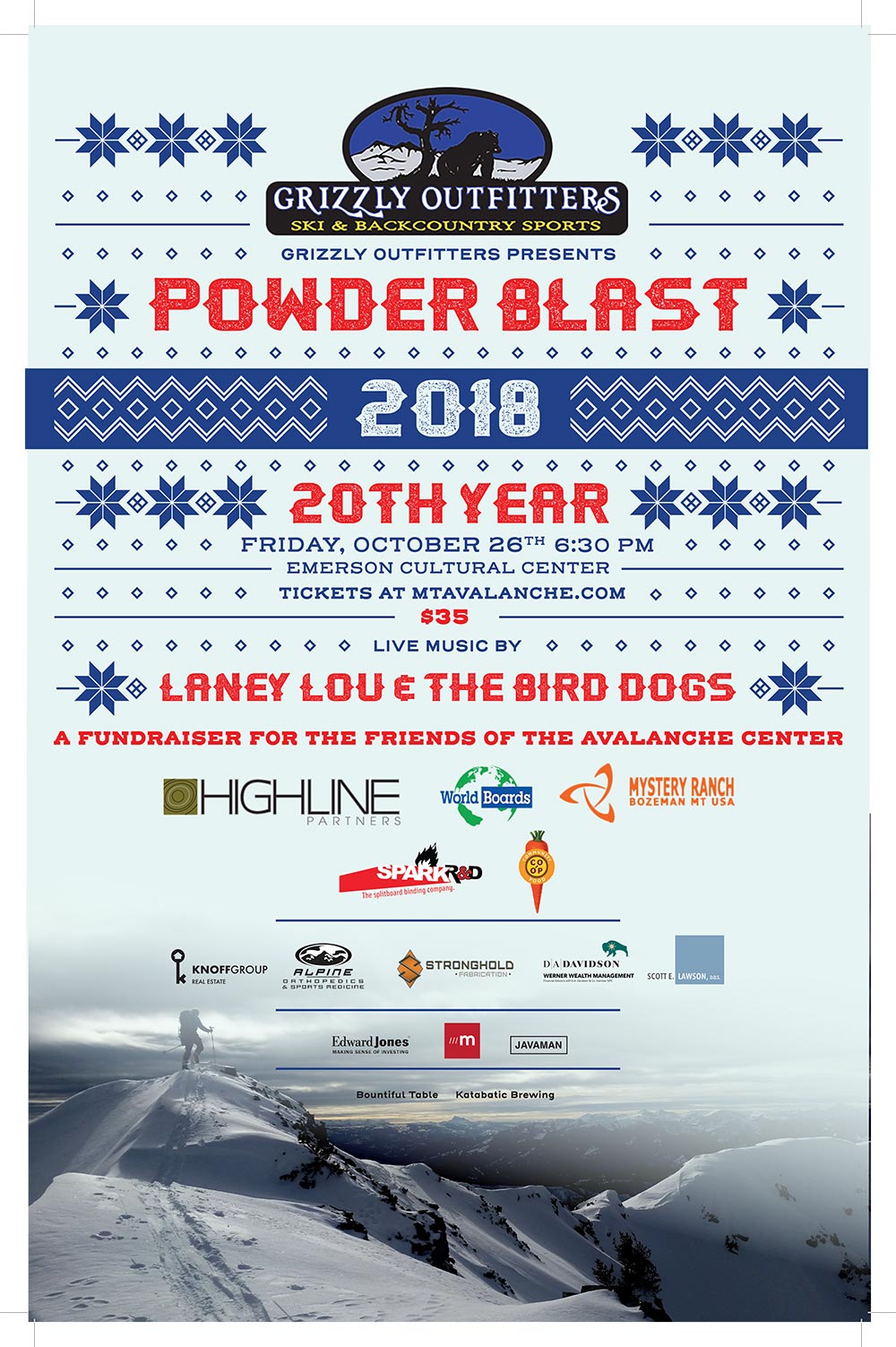 Powder Blast 2019! A Fundraiser for the GNFAC - Spark R&D